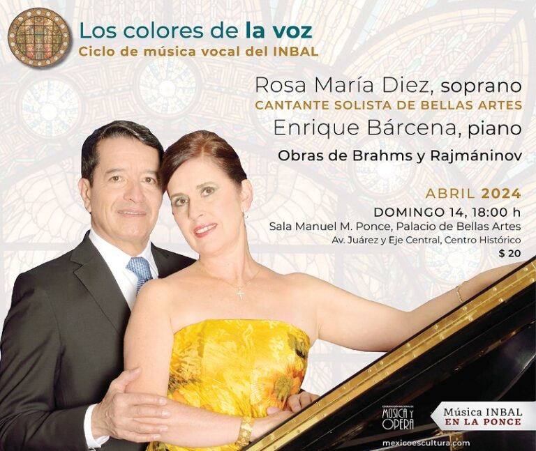 Conciertos de Bellas Artes en abril - Agencia Brunch